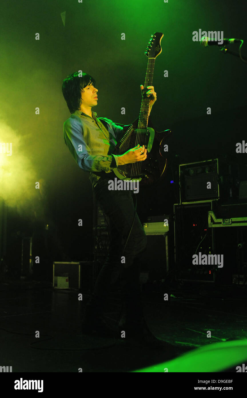 Barrie Cadogan, of Primal Scream performing their Screamadelica Live ...