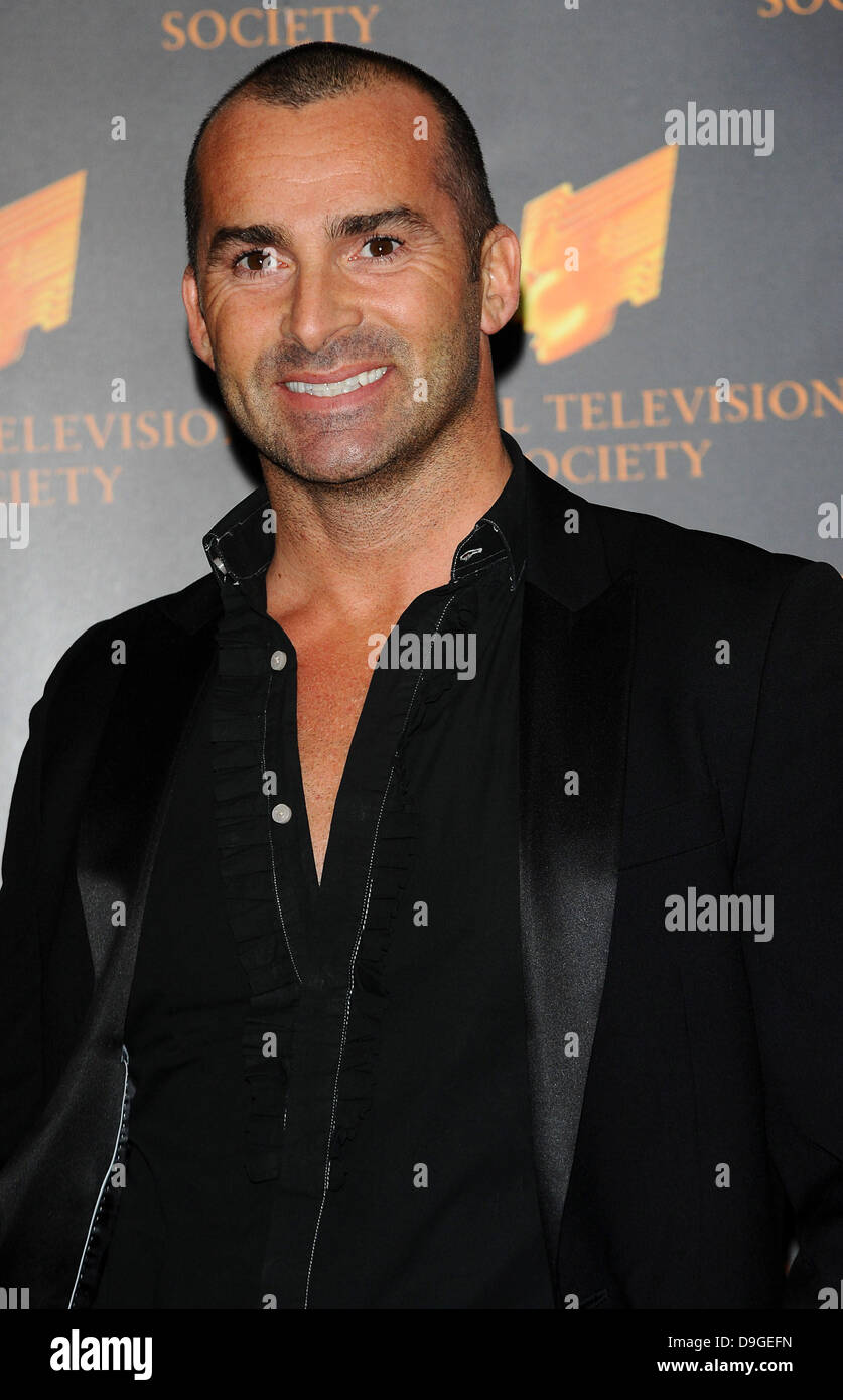 Louie Spence at the RTS Programme Awards at The Grosvenor House Hotel ...