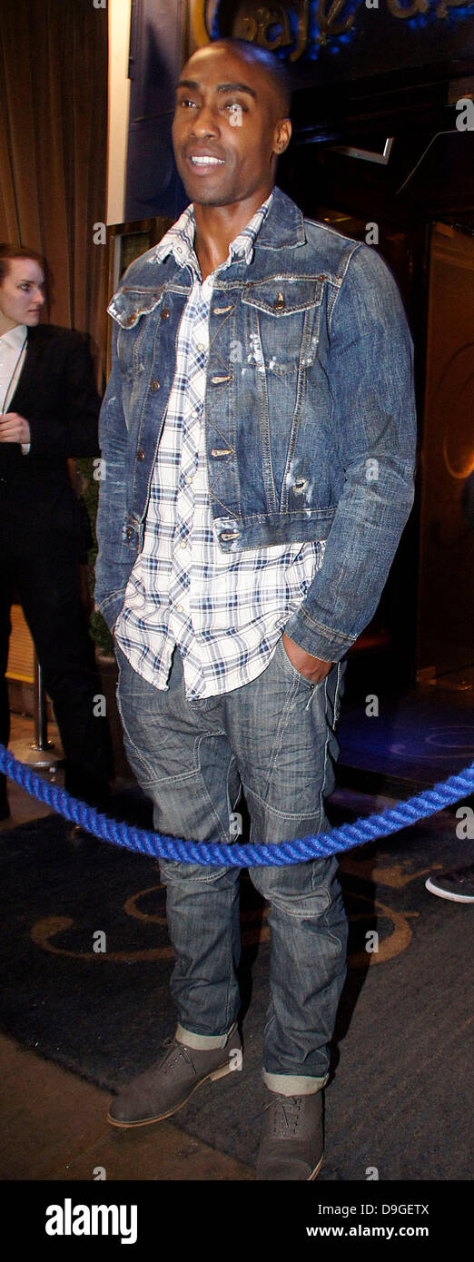 Simon Webb at the UK premiere of 'Anuvahood' at Empire cinema in ...