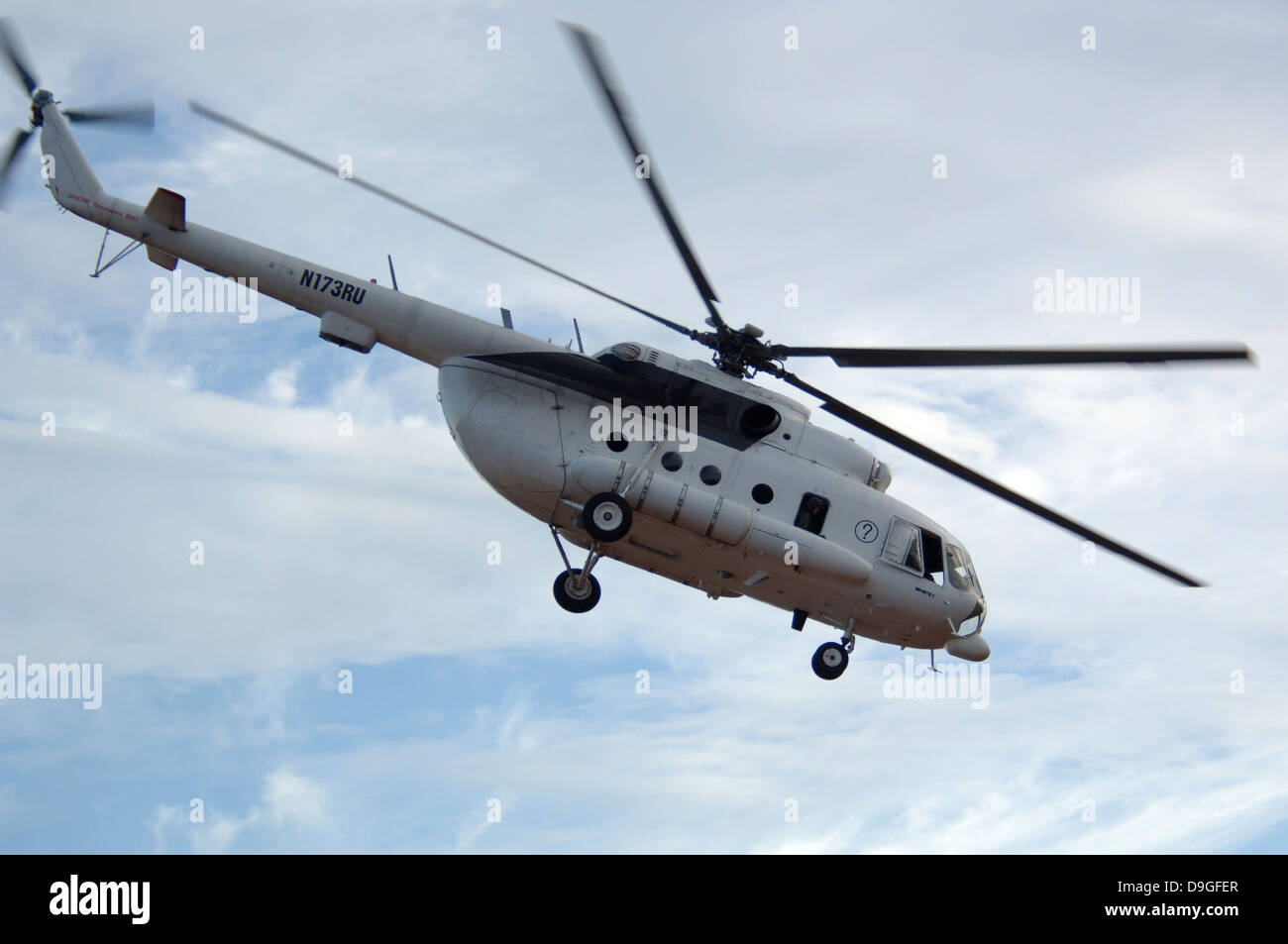 A U.S. Air Force Mi-8 Hip helicopter Stock Photo - Alamy