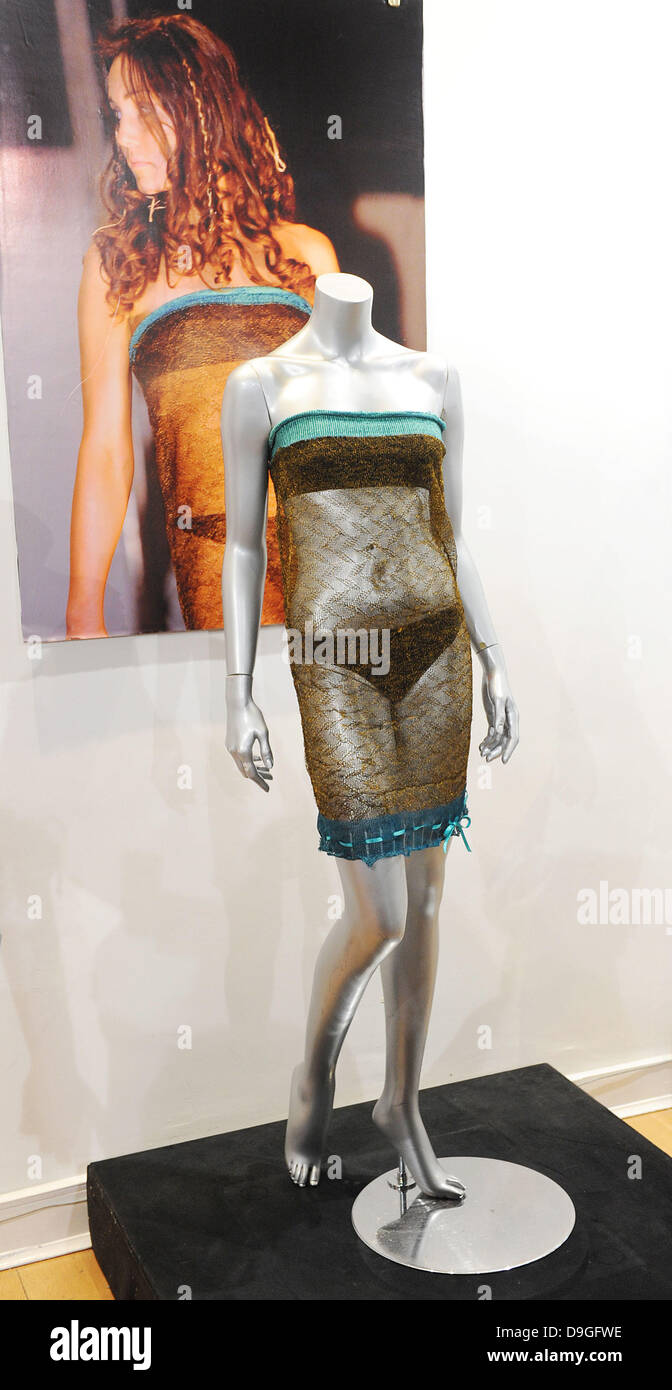 A dress designed by Charlotte Todd as worn by Kate Middleton during a ...