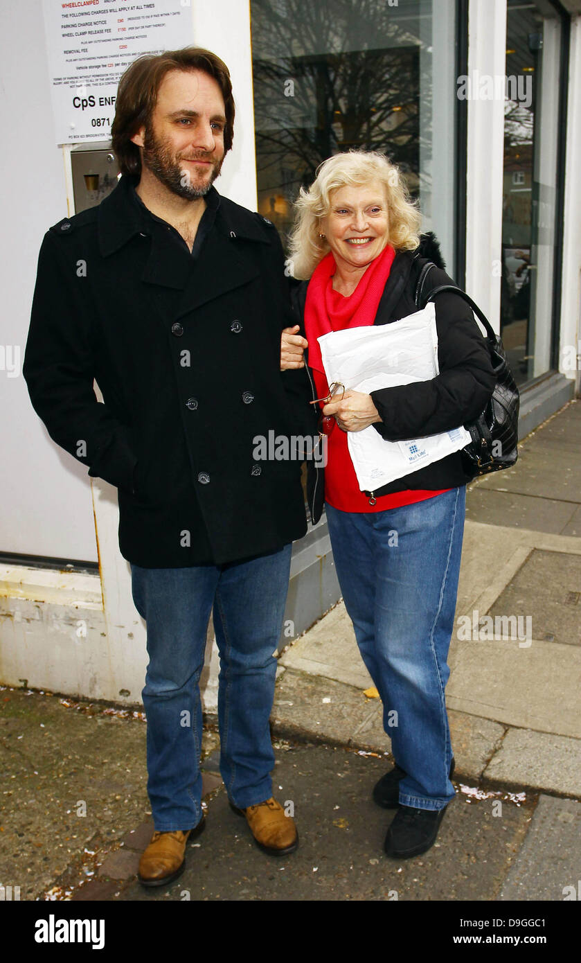 Sandra Dickinson and her husband Mark Osmond out and about in the West ...