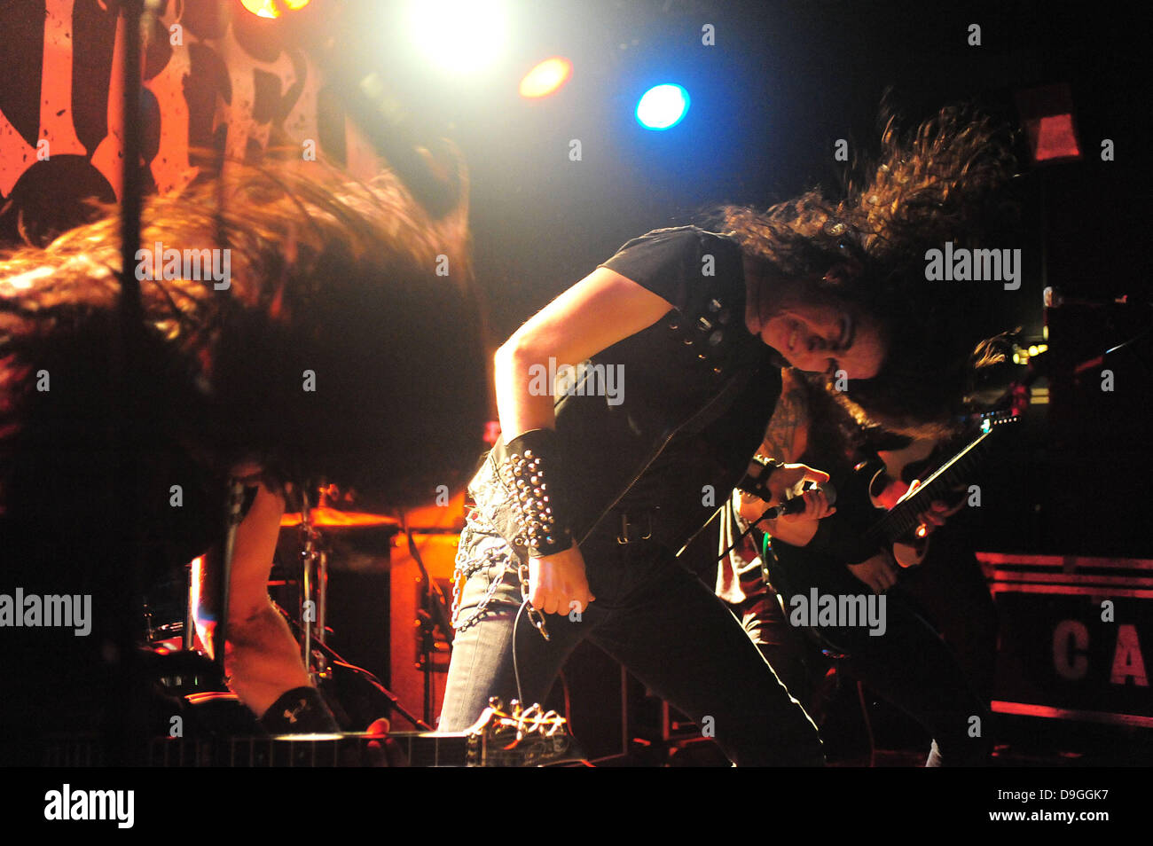 Heavy metal band, Holy Grail performing live at the O2 Arena ...