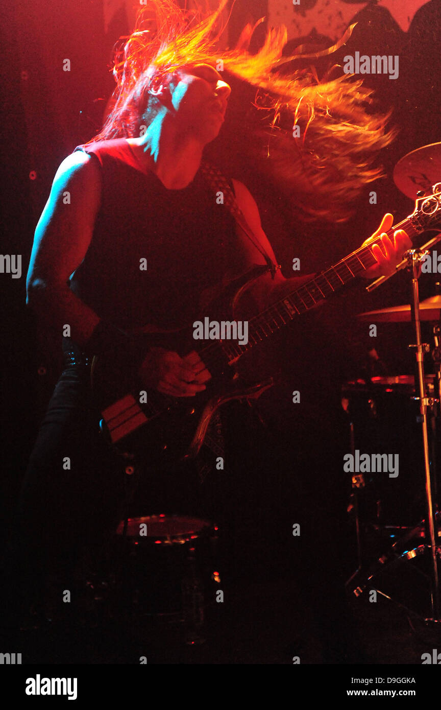 Heavy metal band, Holy Grail performing live at the O2 Arena ...