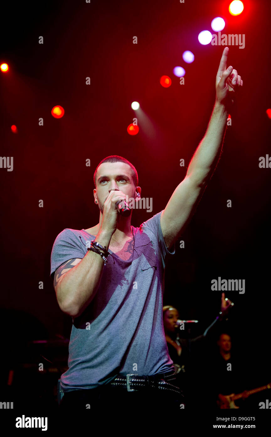Shayne Ward performing live at the O2 Shepherds Bush Empire London ...