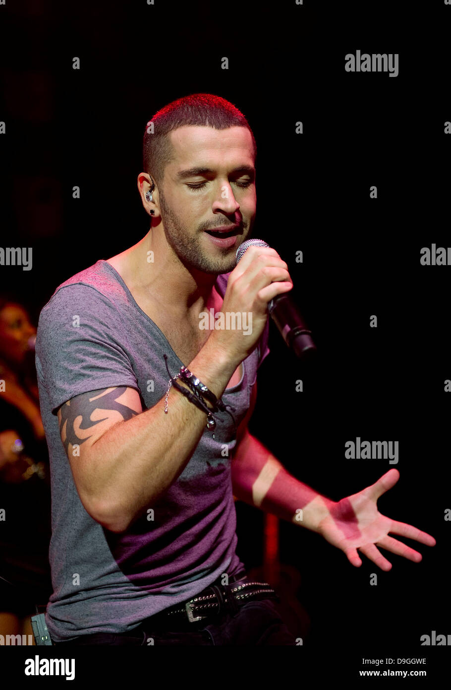 Shayne Ward performing live at the O2 Shepherds Bush Empire London ...