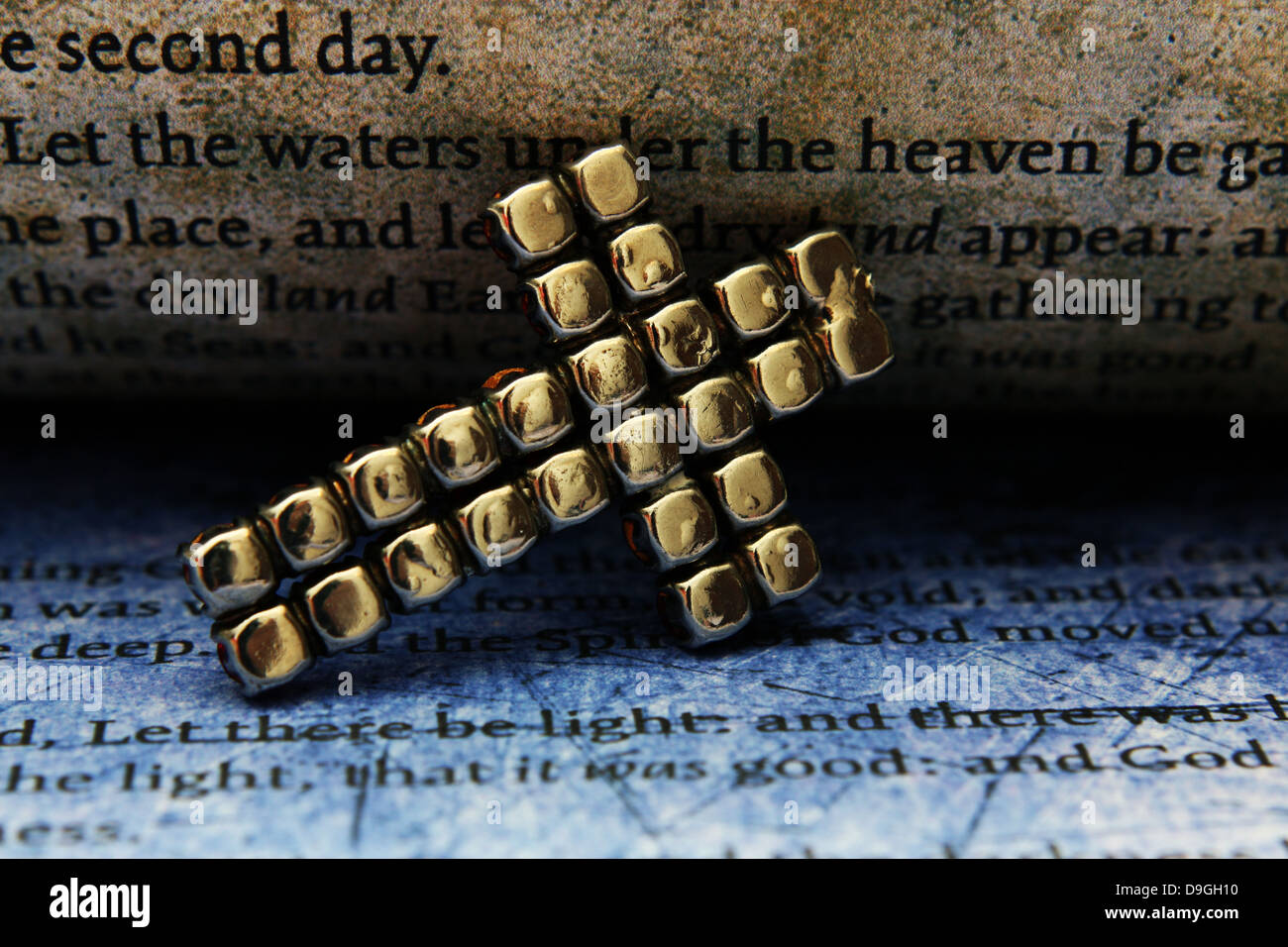 Latin bible calligraphy hi-res stock photography and images - Alamy