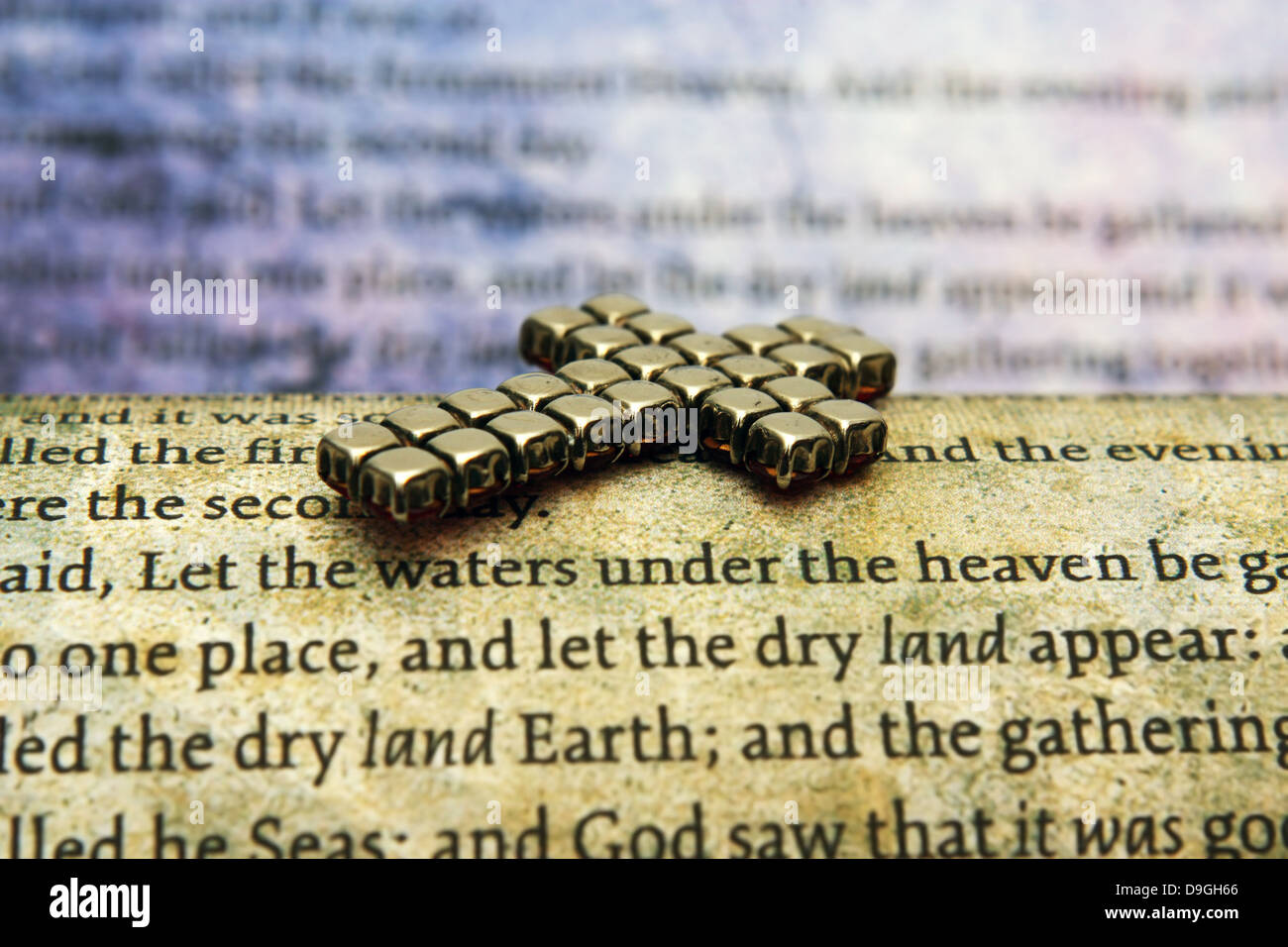 Latin bible calligraphy hi-res stock photography and images - Alamy