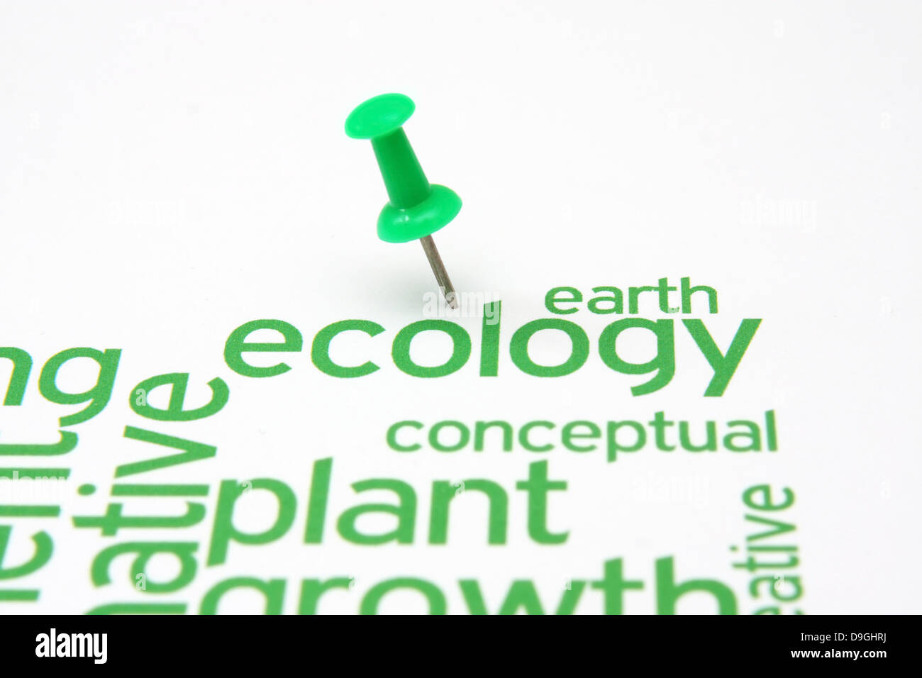 ECOLOGY. Word collage on white background Stock Photo - Alamy
