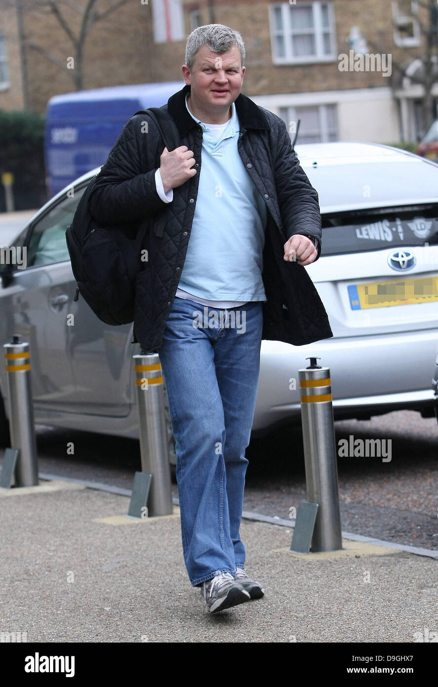 Adrian Chiles at the ITV studios London, England - 17.03.11 Stock Photo ...