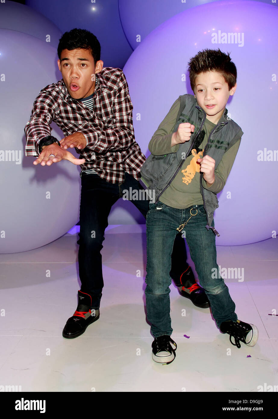 Kenton Duty , Davis Caleveland 2011 Disney Kids & Family Upfront at ...