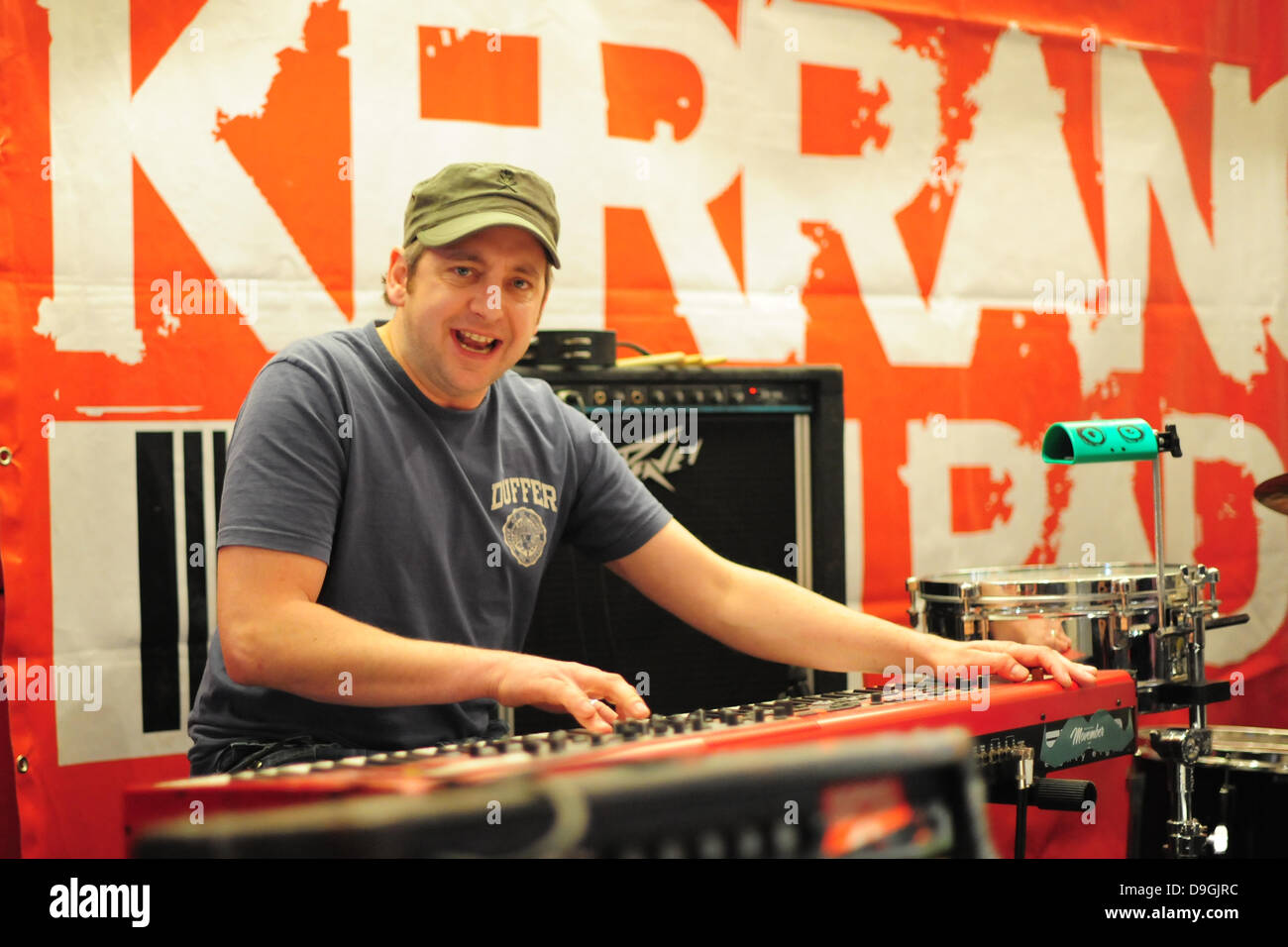 Matt Savage (keyboards, backing vocals) for The Levellers The Levellers ...