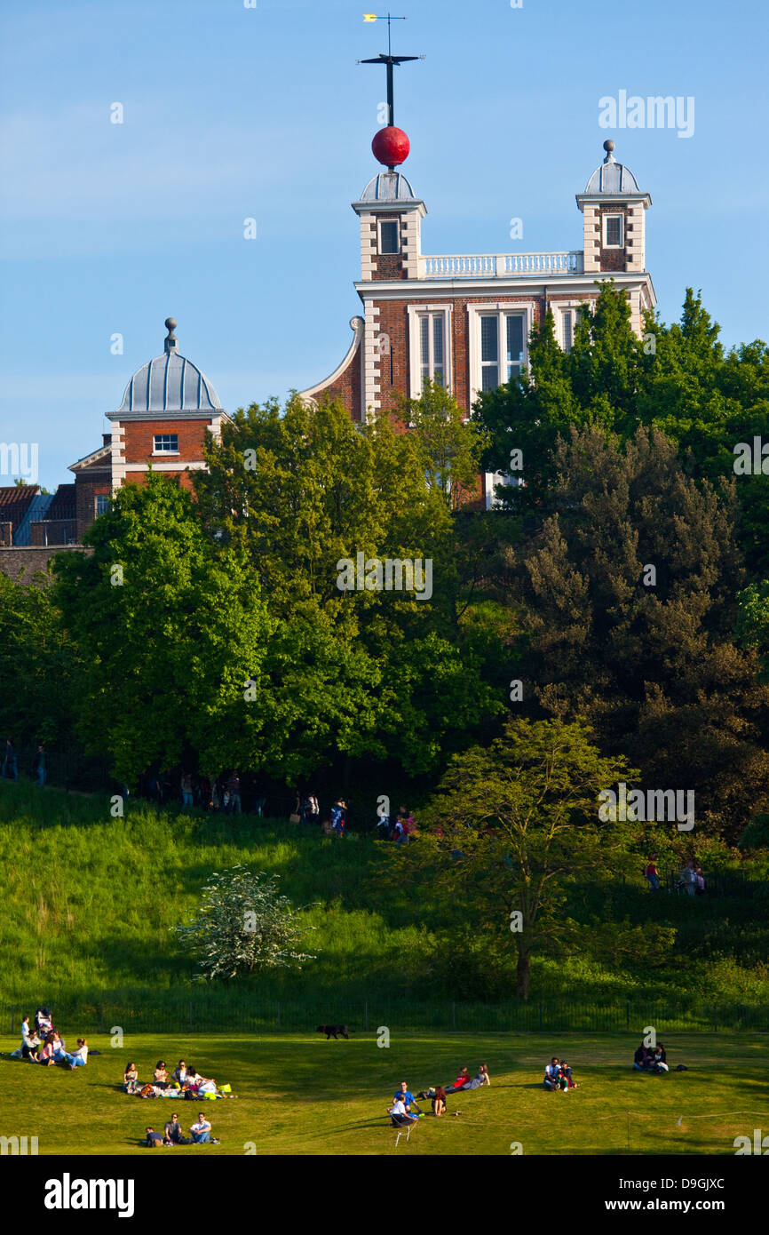 Flamsteed house in greenwich park hi-res stock photography and images ...