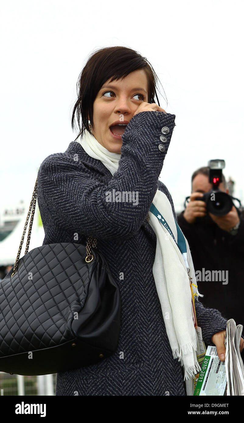 Lily allen attends the hi-res stock photography and images - Alamy
