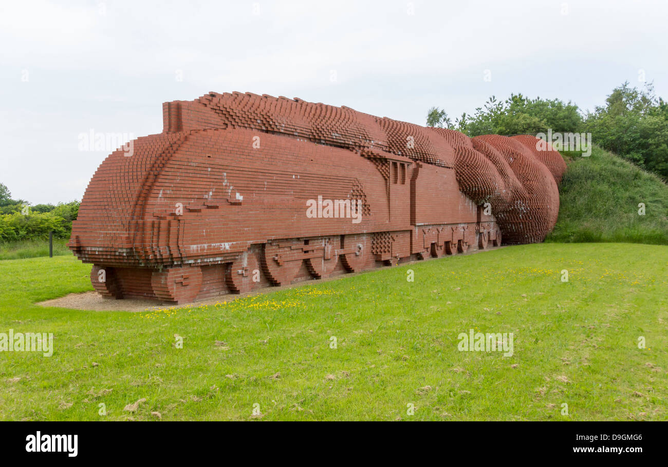 Darlington brick train hi-res stock photography and images - Alamy