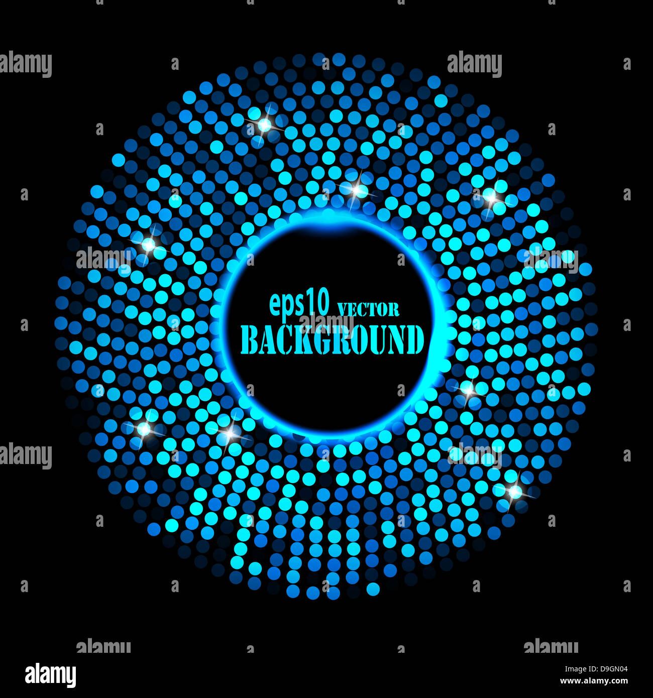 Abstract blue ring background. Vector eps10 illustration Stock Photo ...