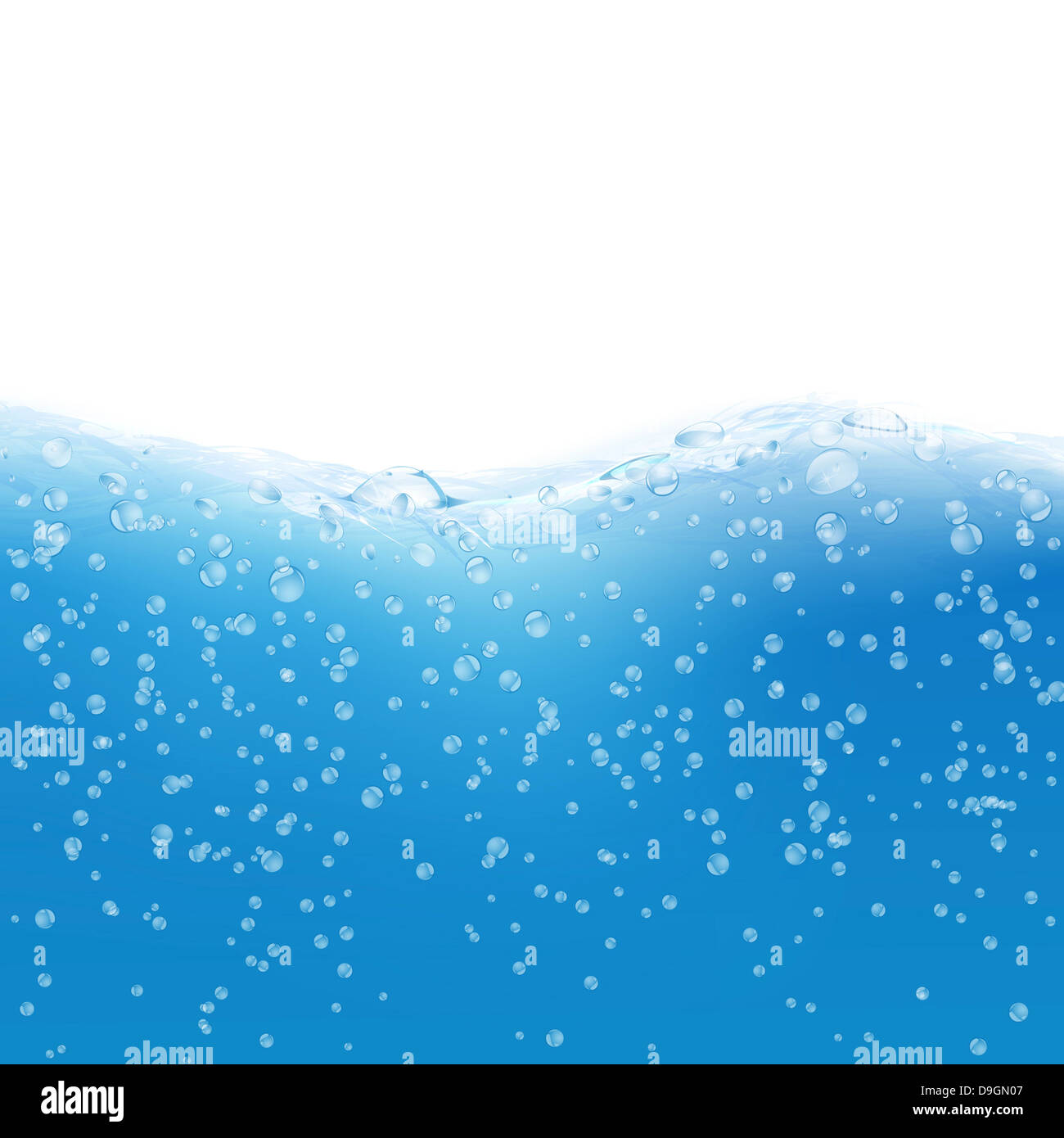 Abstract blue water background. Vector eps10 illustration Stock Photo ...