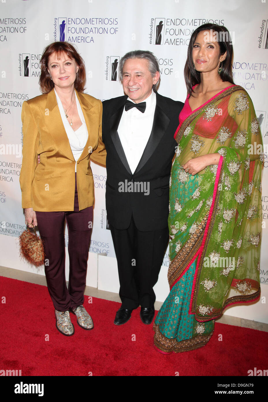 Tamer seckin susan sarandon padma hi-res stock photography and images ...