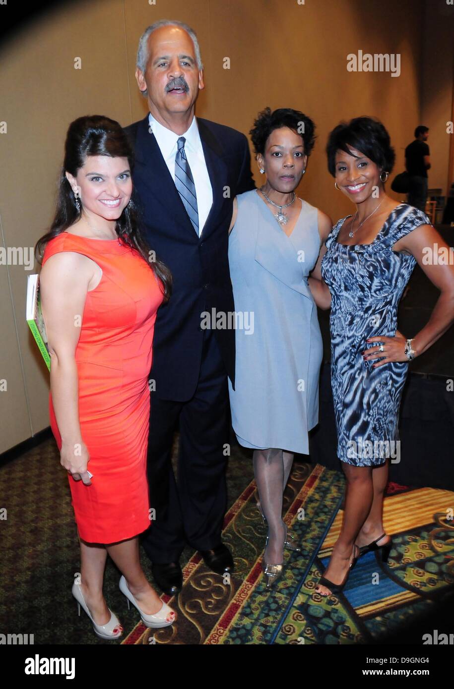 Silva Harapetian, Stedman Graham, Mary Harvey and Julia Yarbough The ...