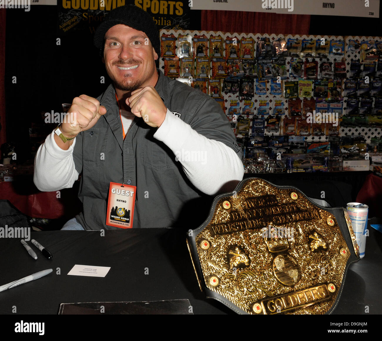 Terry Gerin, aka Rhyno Wizard World Toronto Comic Con held at the ...