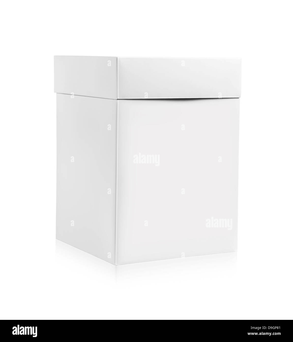 White box blank isolated square hi-res stock photography and images - Alamy