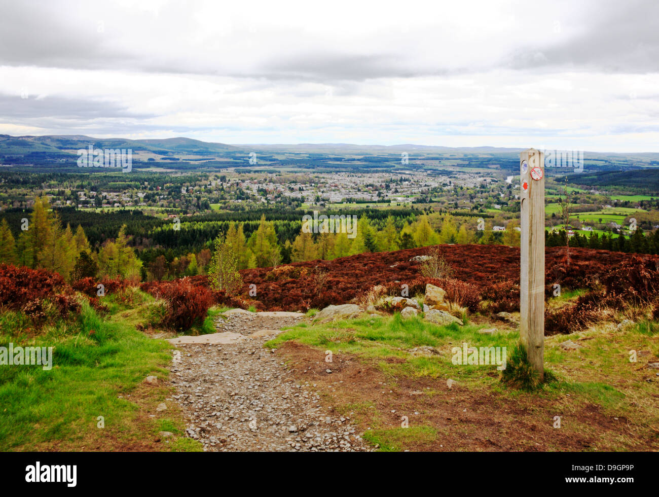 Scolty hill route hi-res stock photography and images - Alamy