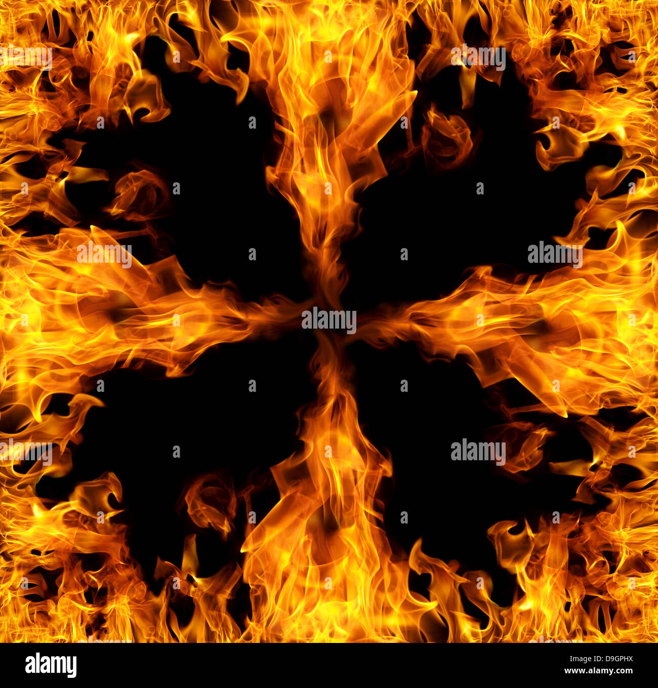 square flames background Stock Photo - Alamy