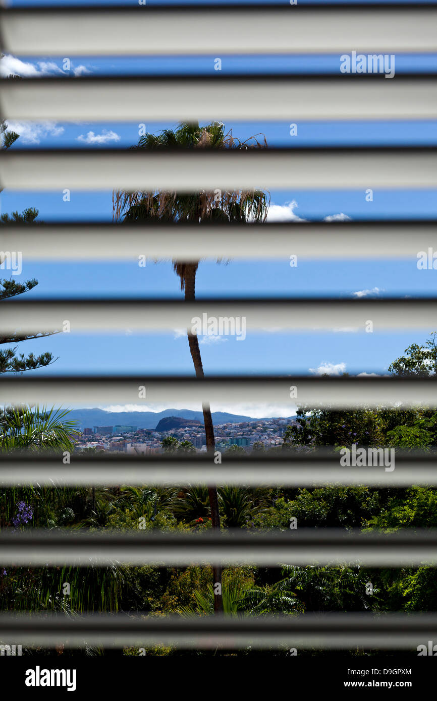 Slats window slatted window hi-res stock photography and images - Alamy