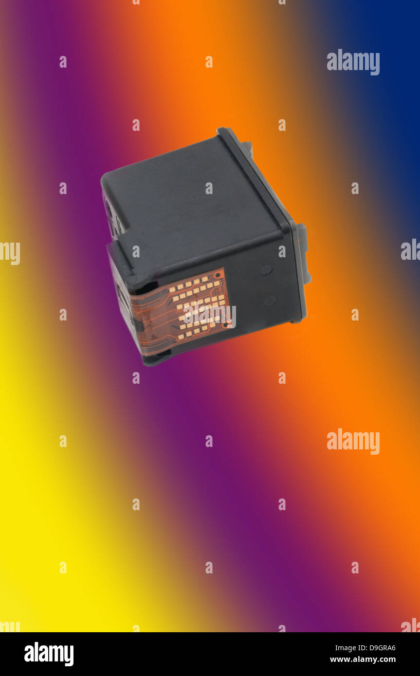 Colour Ink Cartridge Stock Photo - Alamy