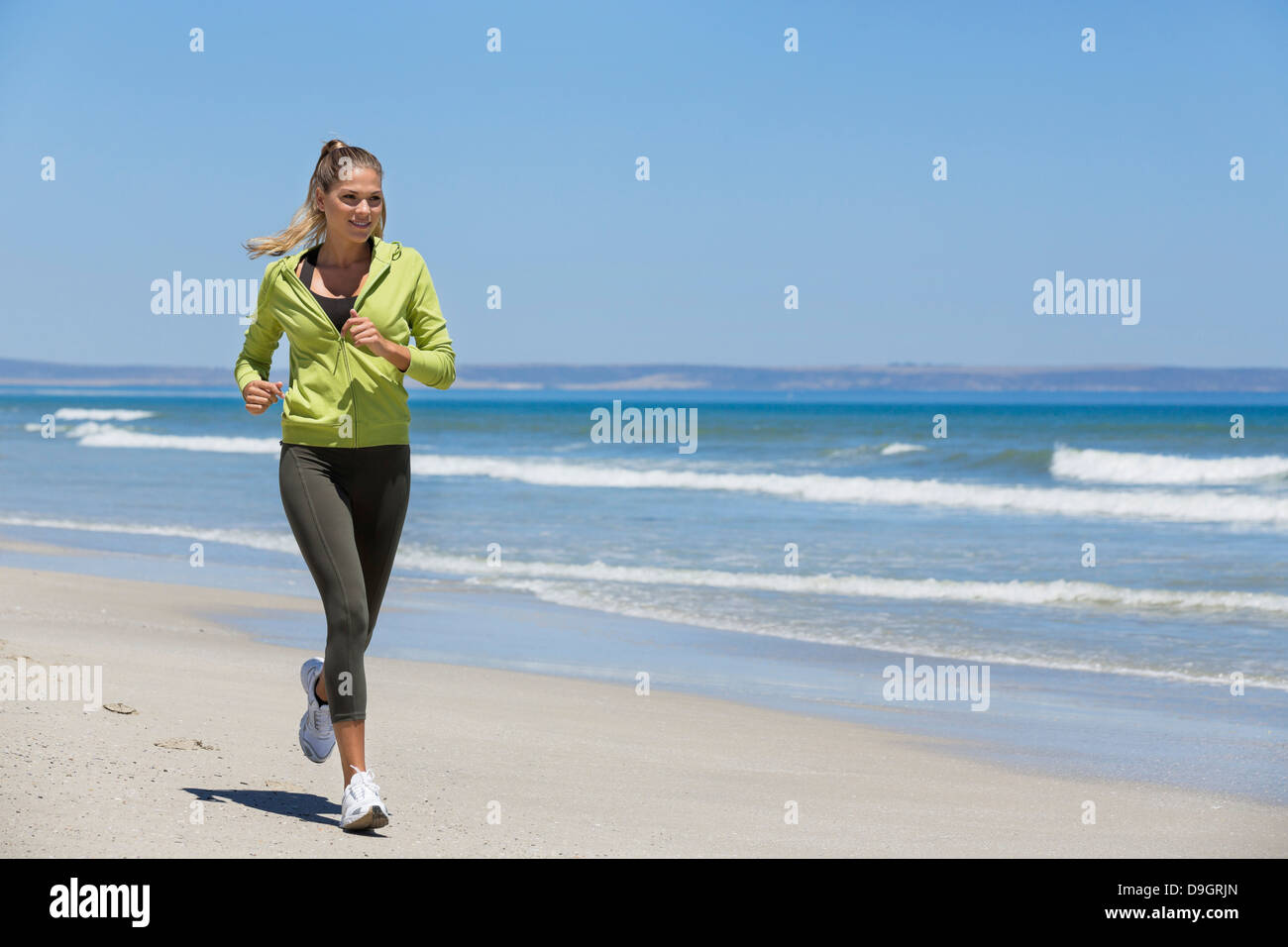 Beach workout routine hi-res stock photography and images - Alamy