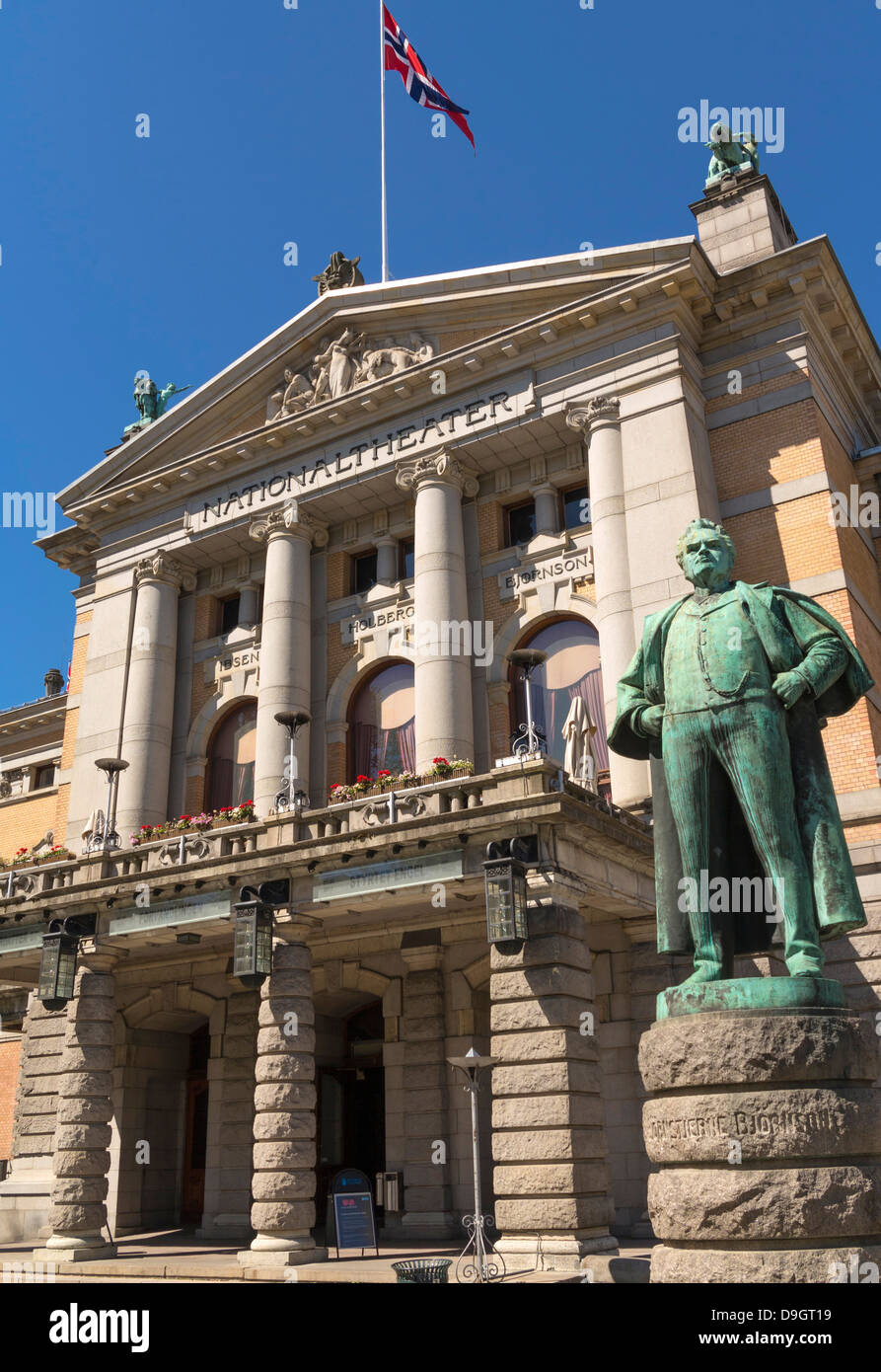 Statue bjornstjerne bjornson hi-res stock photography and images - Alamy