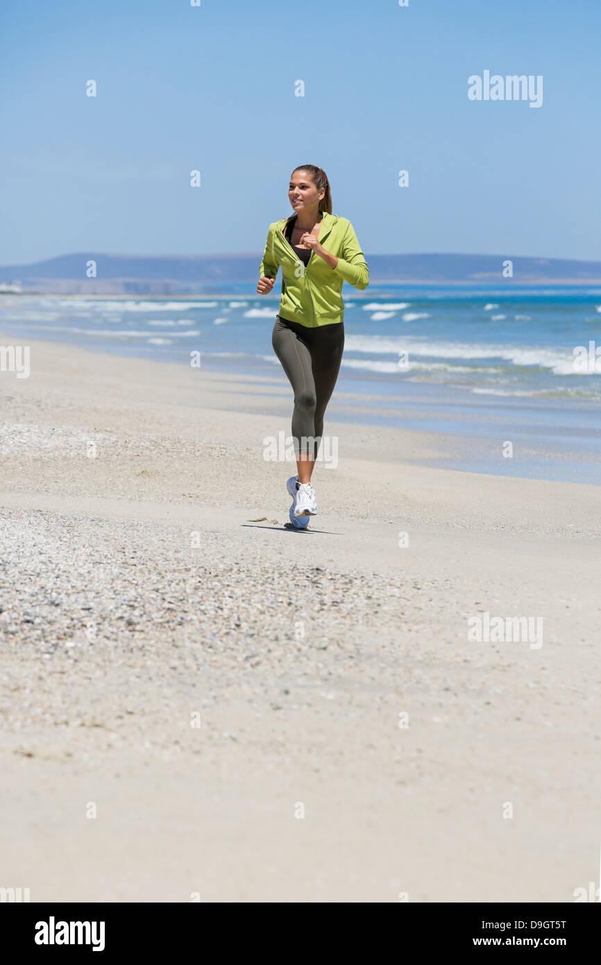 Beach workout routine hi-res stock photography and images - Alamy