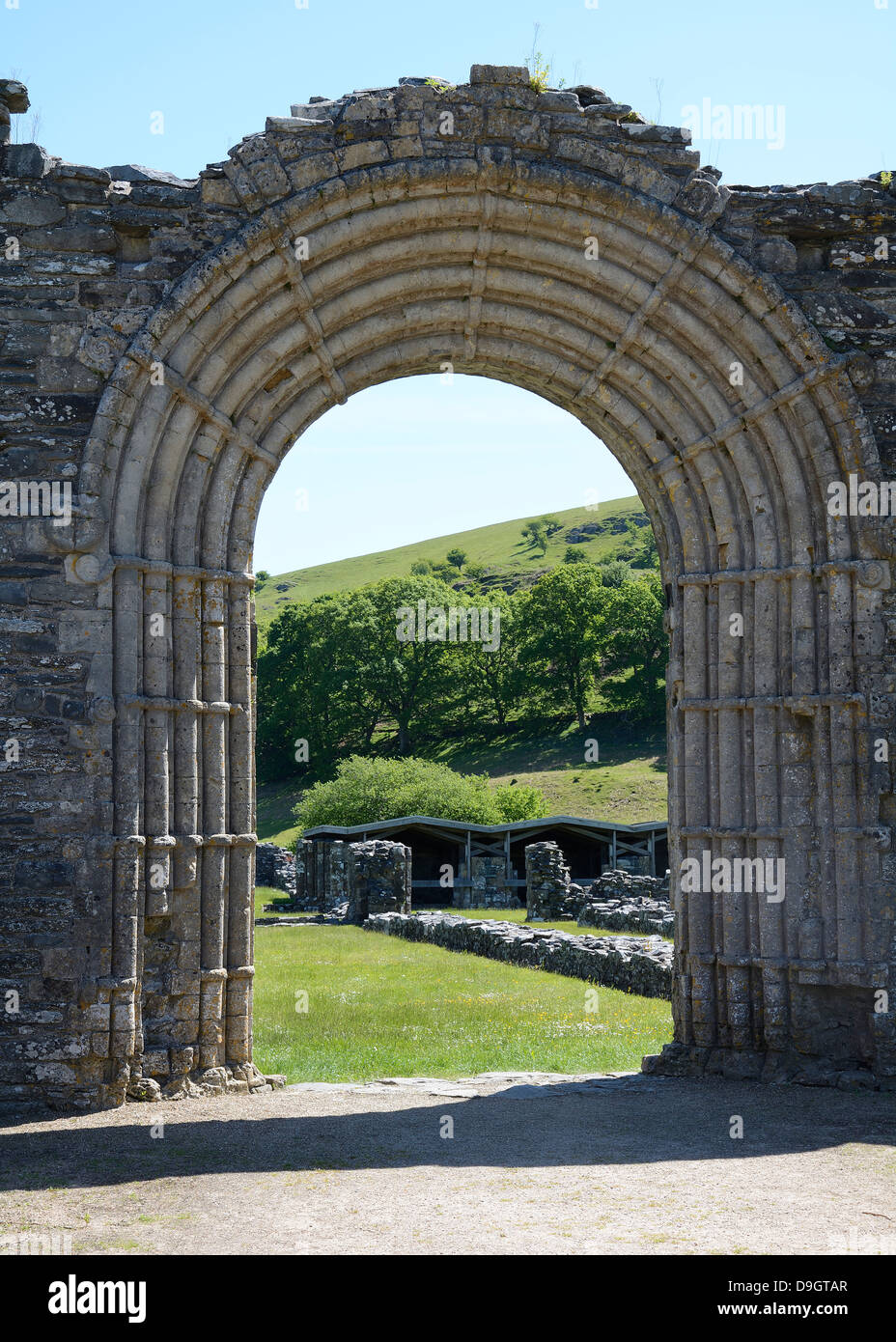 STRATA FLORIDA ABBEY. DYFED. WALES. UK Stock Photo - Alamy
