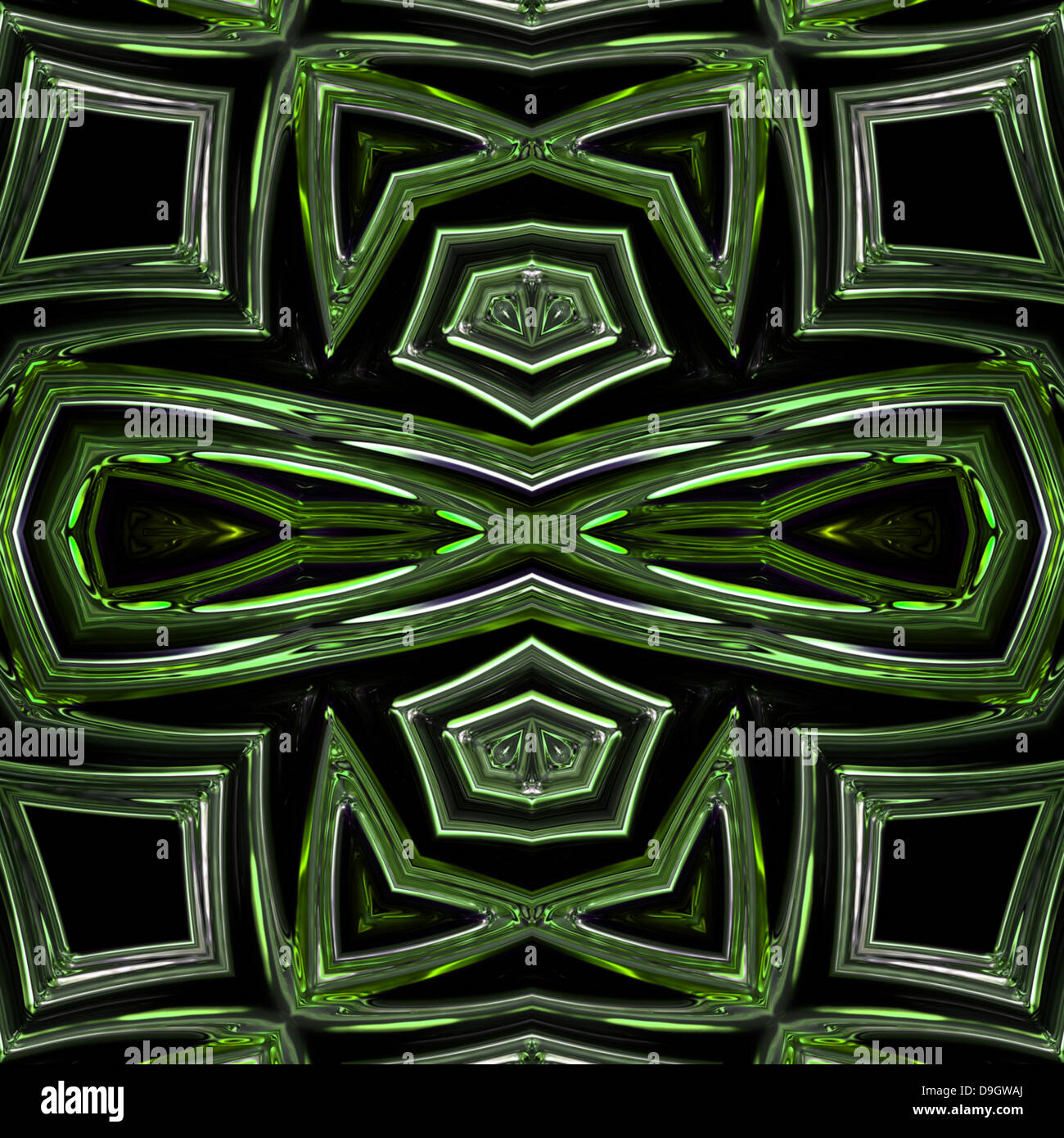 Abstract illustrated glass object Stock Photo - Alamy