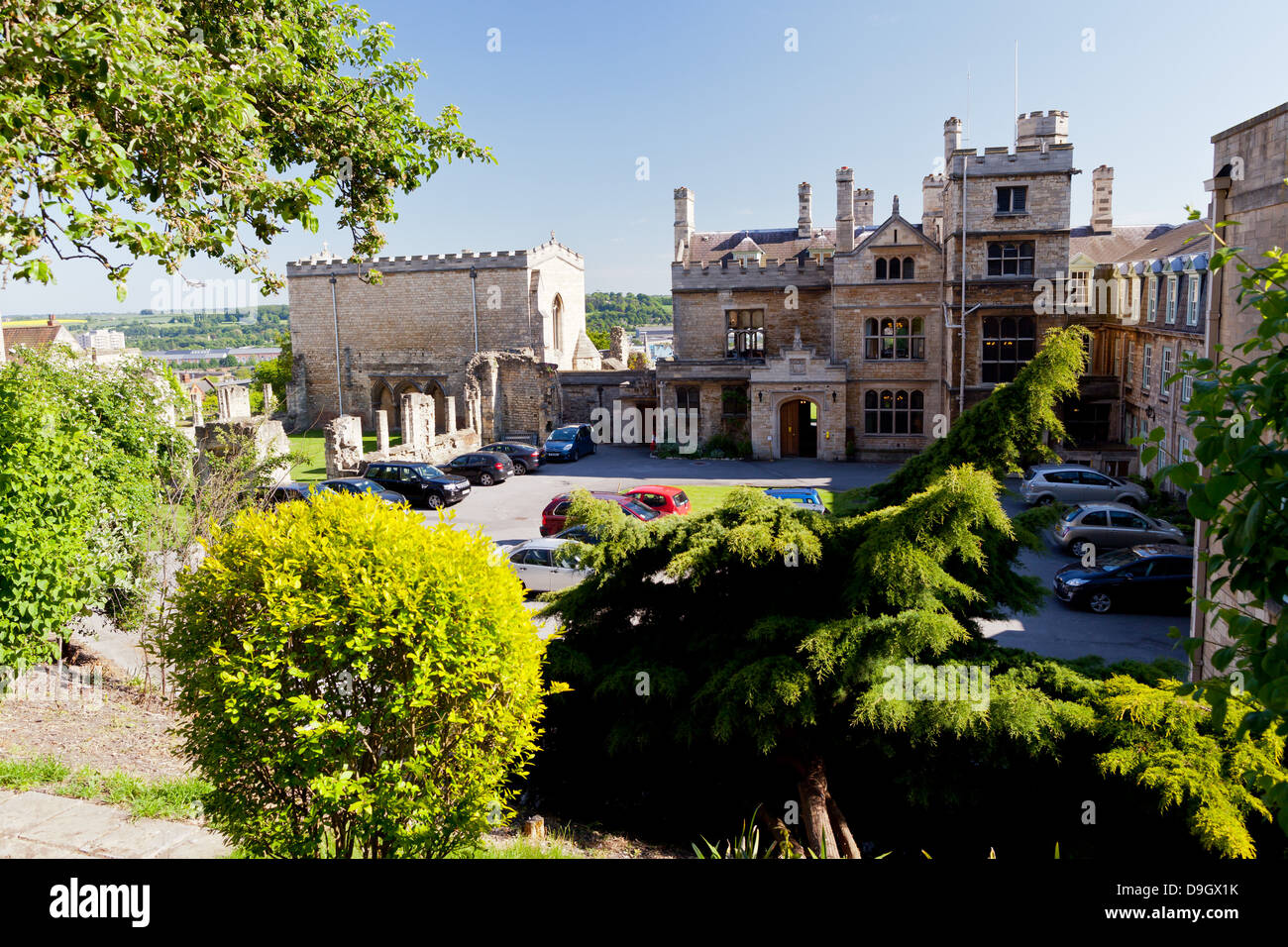 Lincoln - Medieval Bishops' Palace; Lincoln, Lincolnshire, UK, Europe ...
