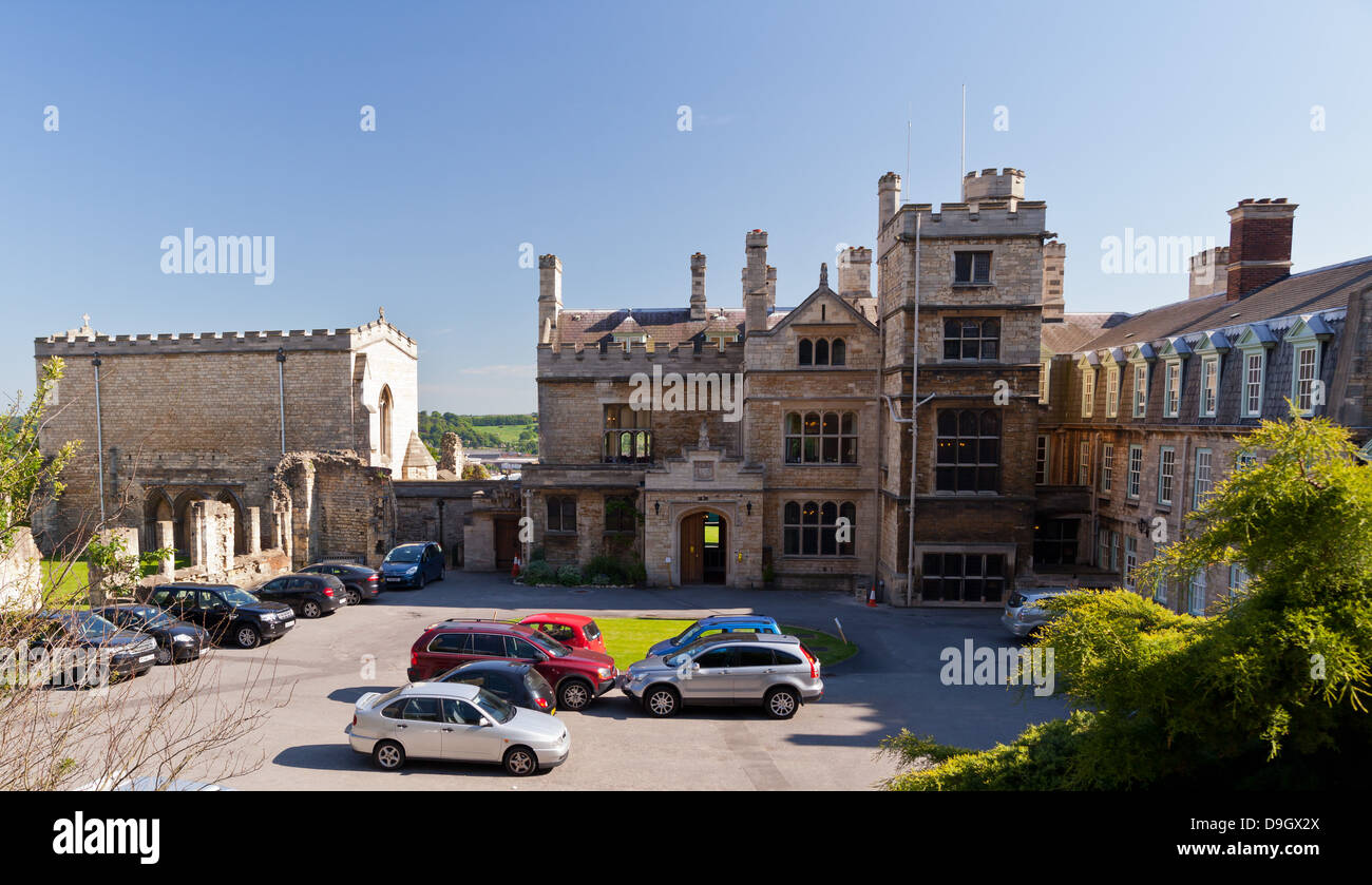 Lincoln - Medieval Bishops' Palace; Lincoln, Lincolnshire, UK, Europe ...