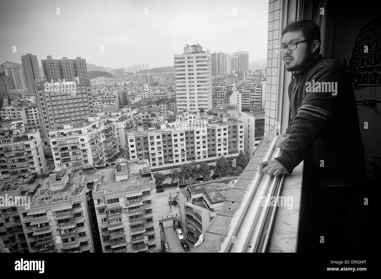China middle class housing hi-res stock photography and images - Alamy