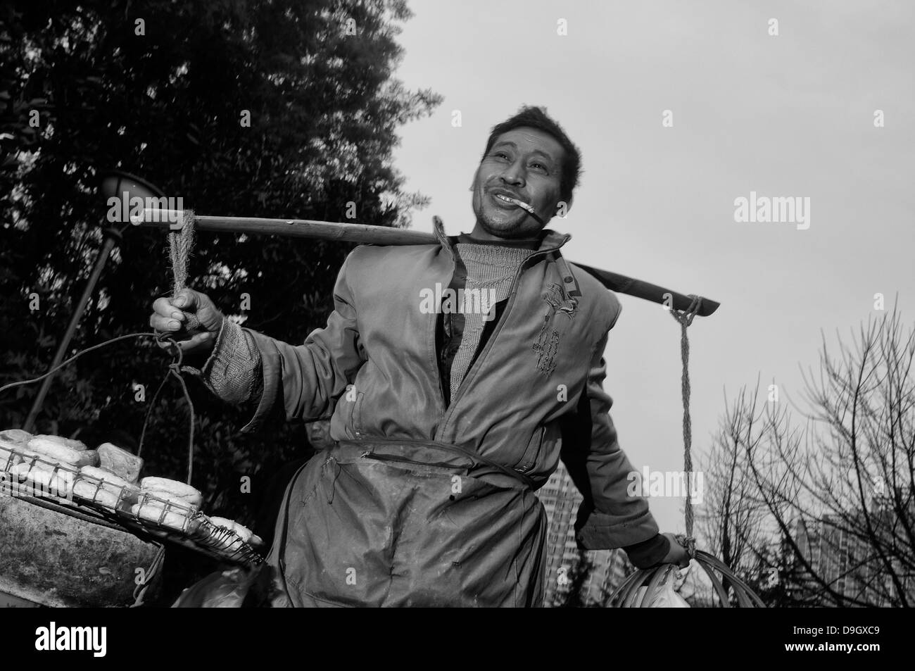 Porter smoking cigarette hi-res stock photography and images - Alamy