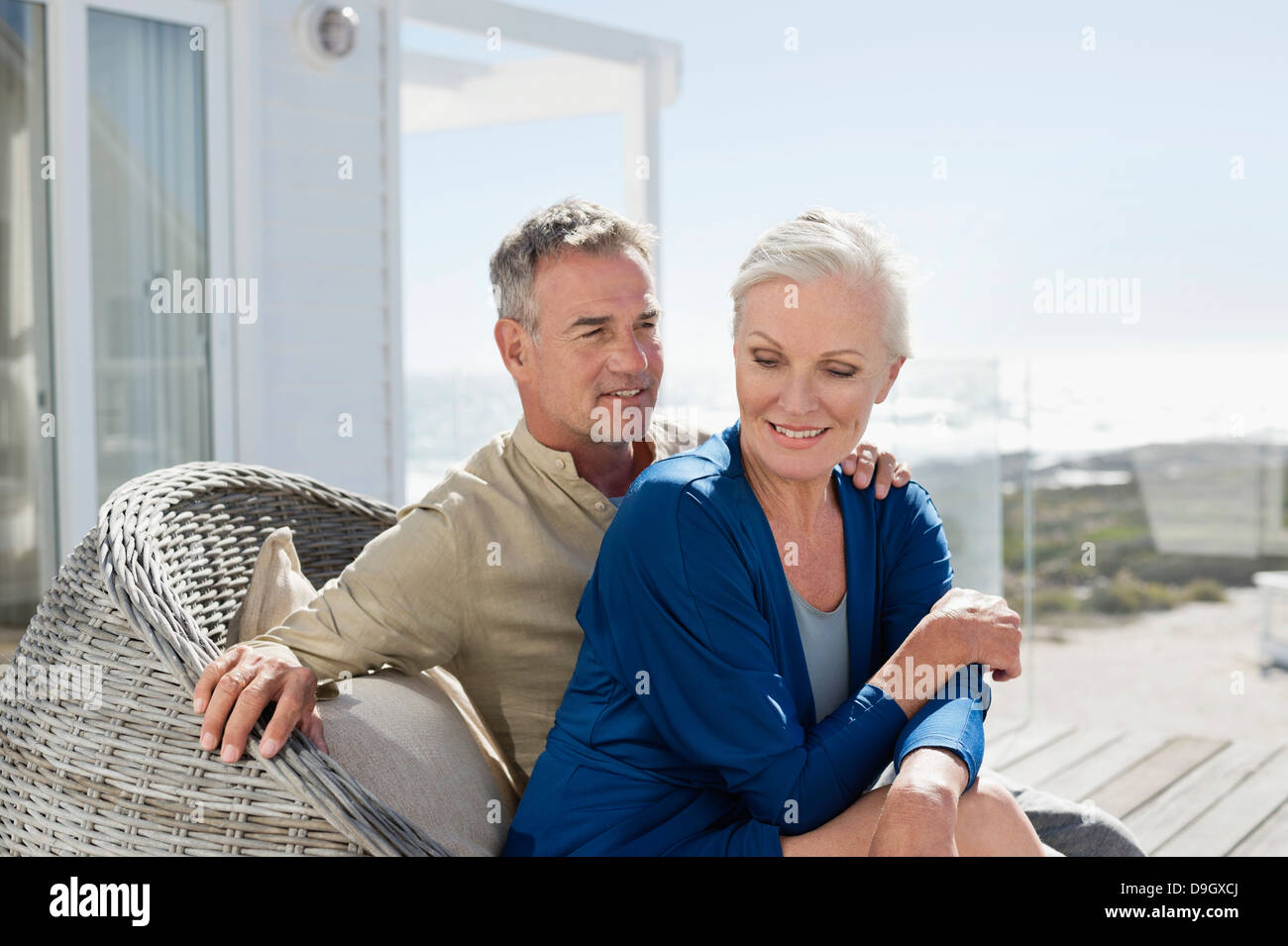 Young couple romancing in hi-res stock photography and images - Alamy