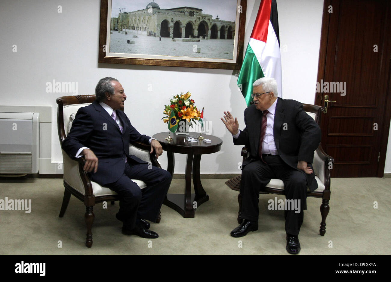 Ramallah, West Bank, Palestinian Territory. 19th June, 2013 ...