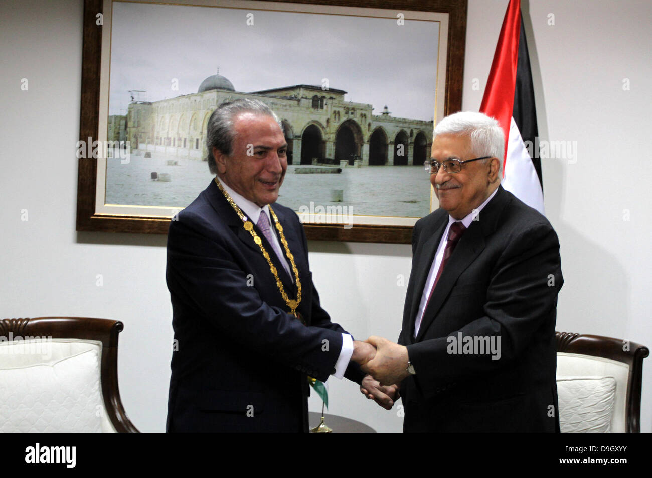 Ramallah, West Bank, Palestinian Territory. 19th June, 2013 ...