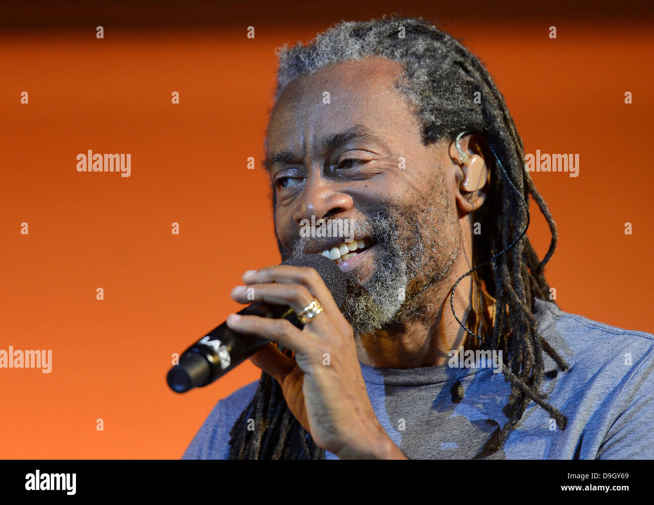 Prague, Czech Republic. 19th June, 2013. American vocalist Bobby ...