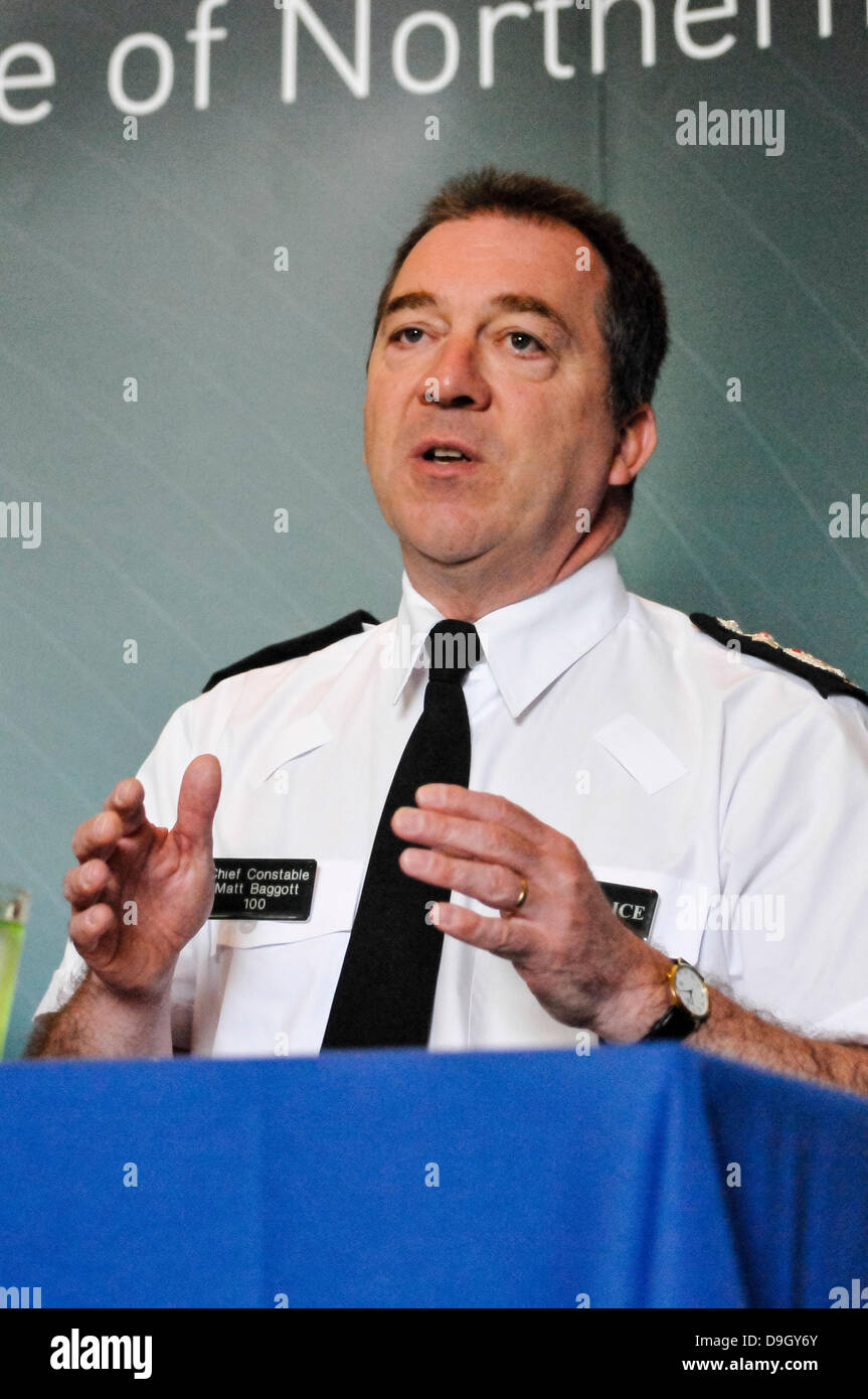 Belfast, Northern Ireland. 19/06/2013. PSNI Chief Constable praises ...