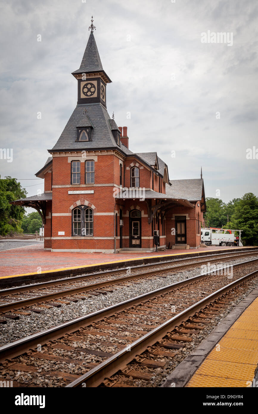 Train station point rocks maryland hi-res stock photography and images ...