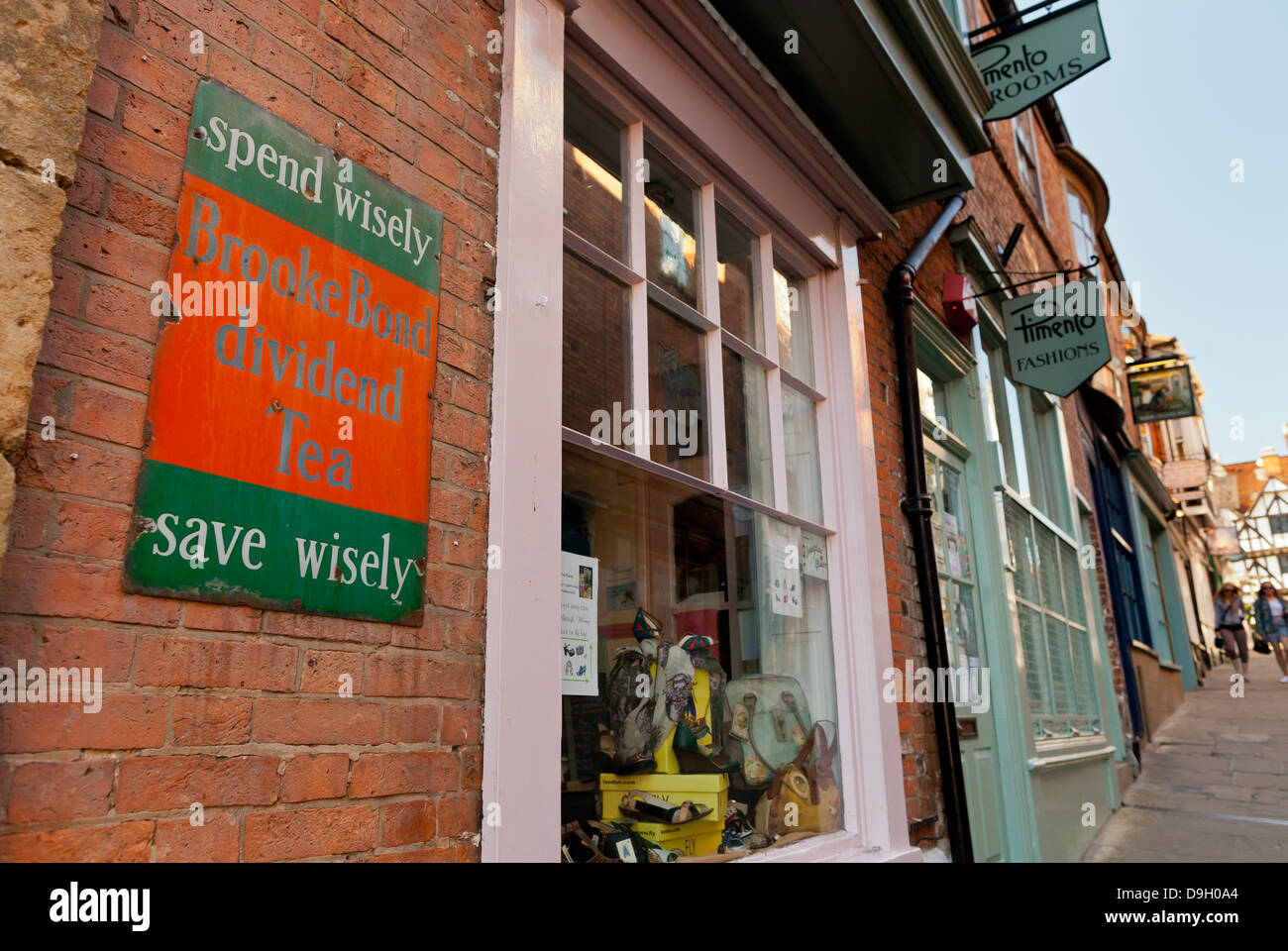 Lincoln - Shop at Steep Hill; Lincoln, Lincolnshire, UK, Europe Stock ...