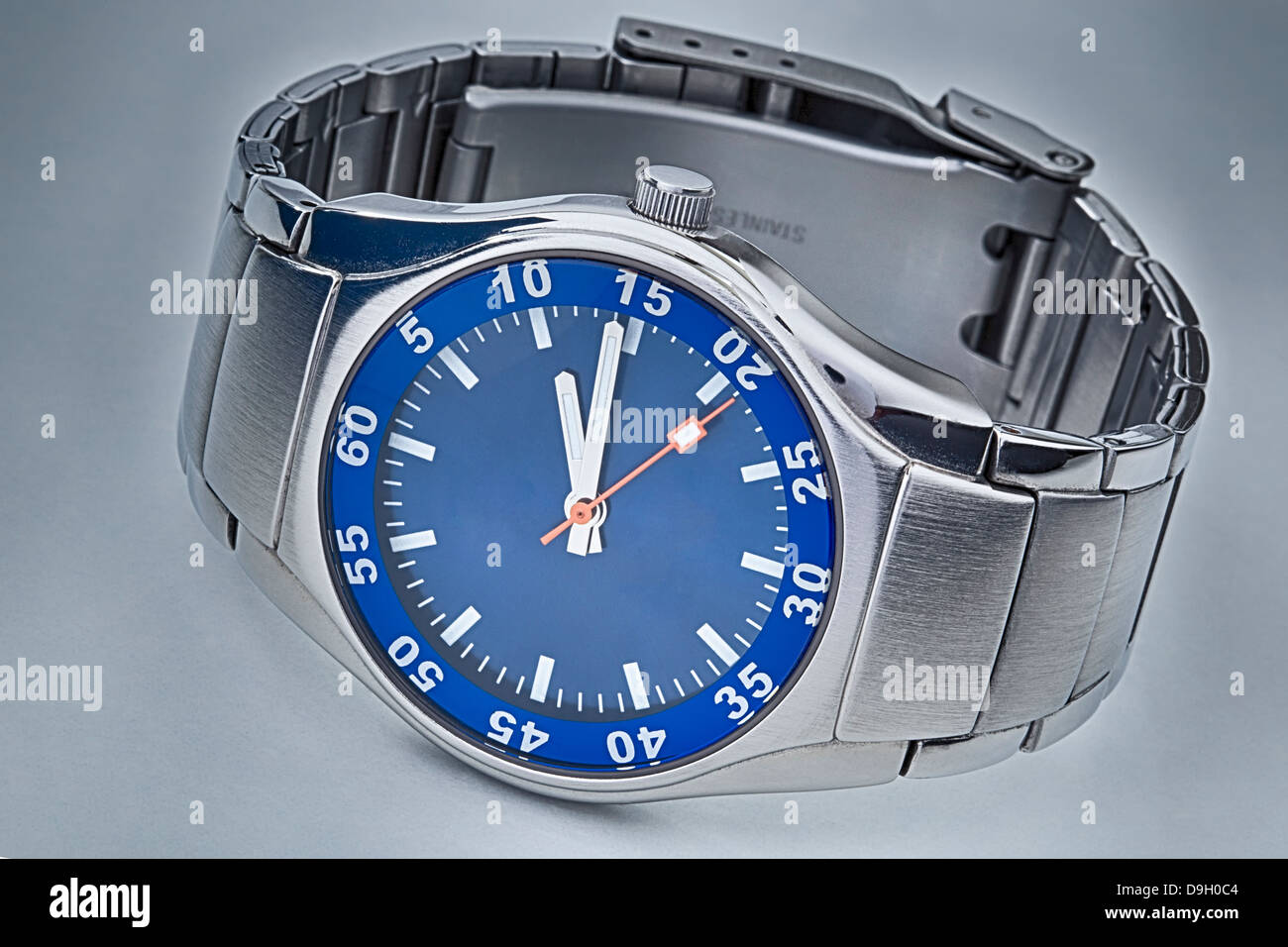 Steel wristwatch hi-res stock photography and images - Alamy
