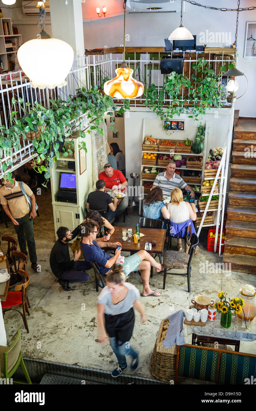 Machneyuda restaurant, Jerusalem, Israel Stock Photo - Alamy