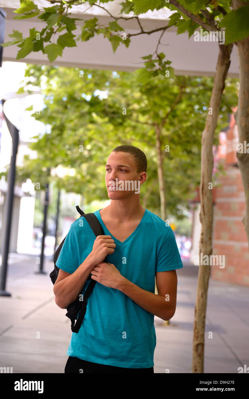 Black college student campus hi-res stock photography and images - Alamy