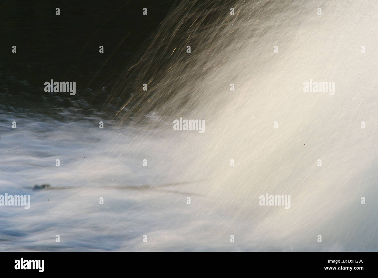 waterfall with splash Stock Photo - Alamy