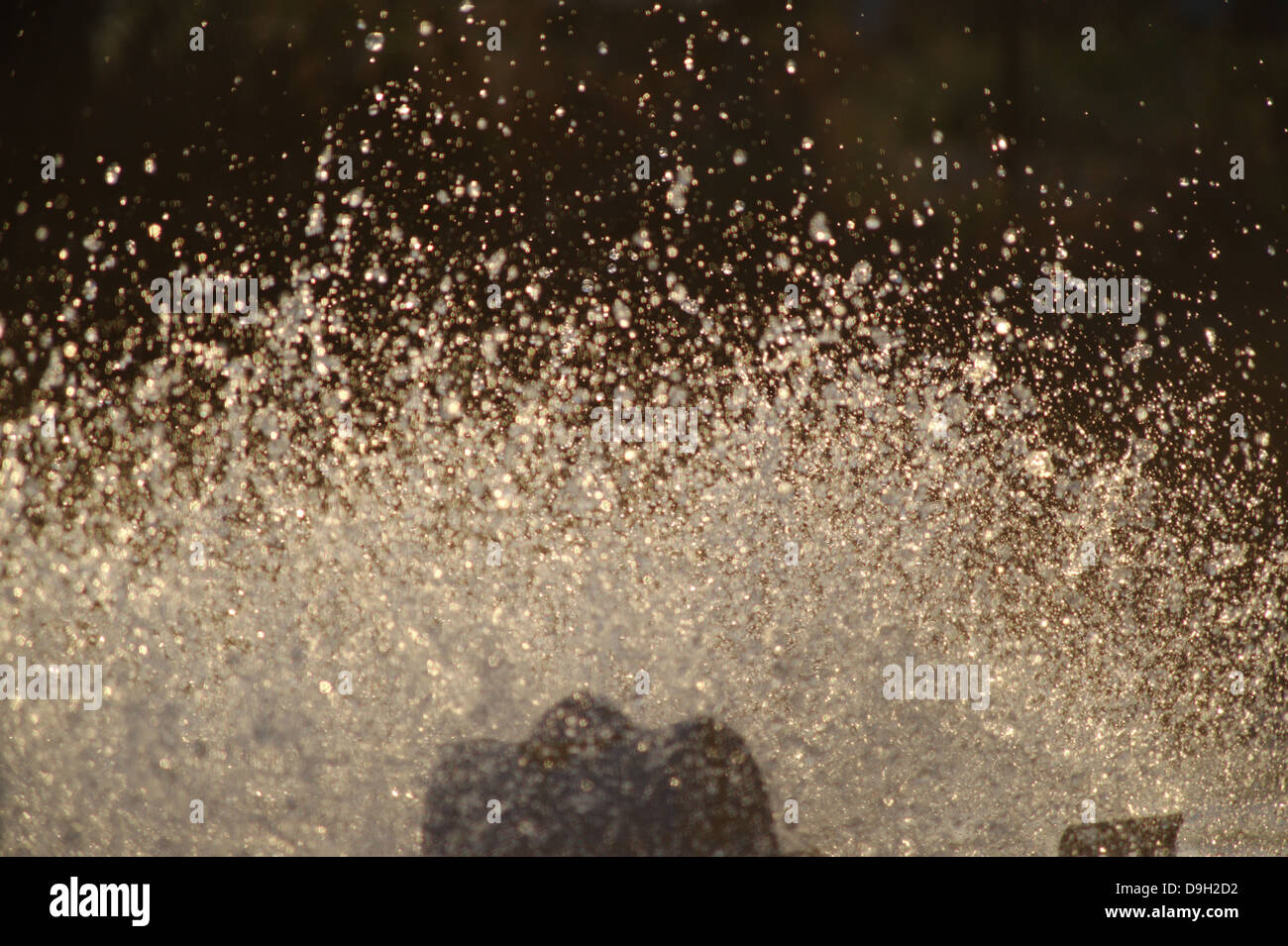 waterfall with splash Stock Photo - Alamy